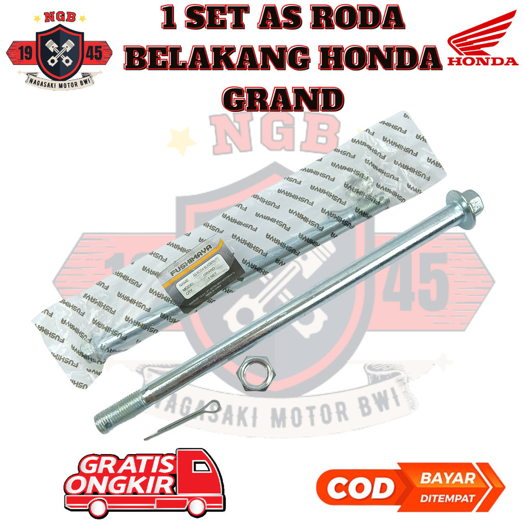 Jual As Roda Motor Honda Grand / As Roda Belakang Honda Grand Astrea ...