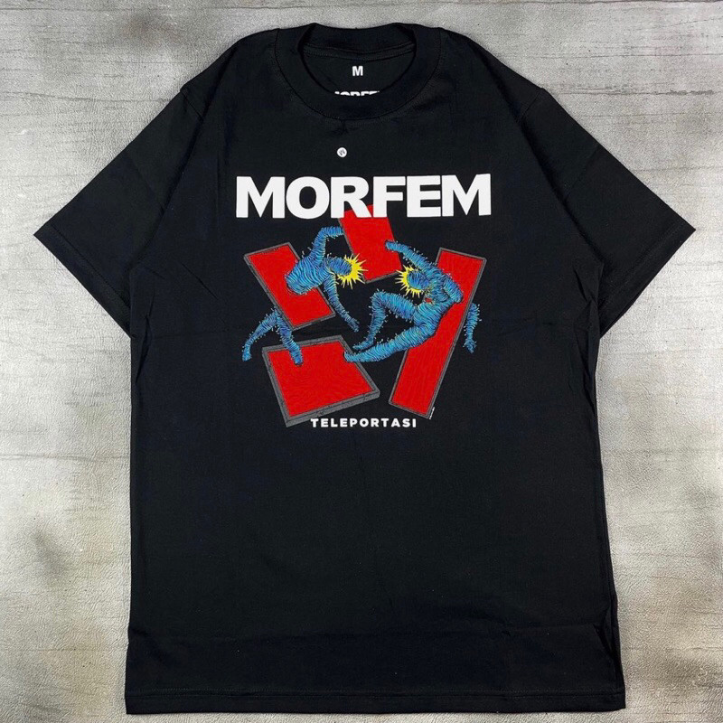 Jual Tshirt MORFEM - TELEPORTASI Kaos Band morfem Cotton combad 24s ...