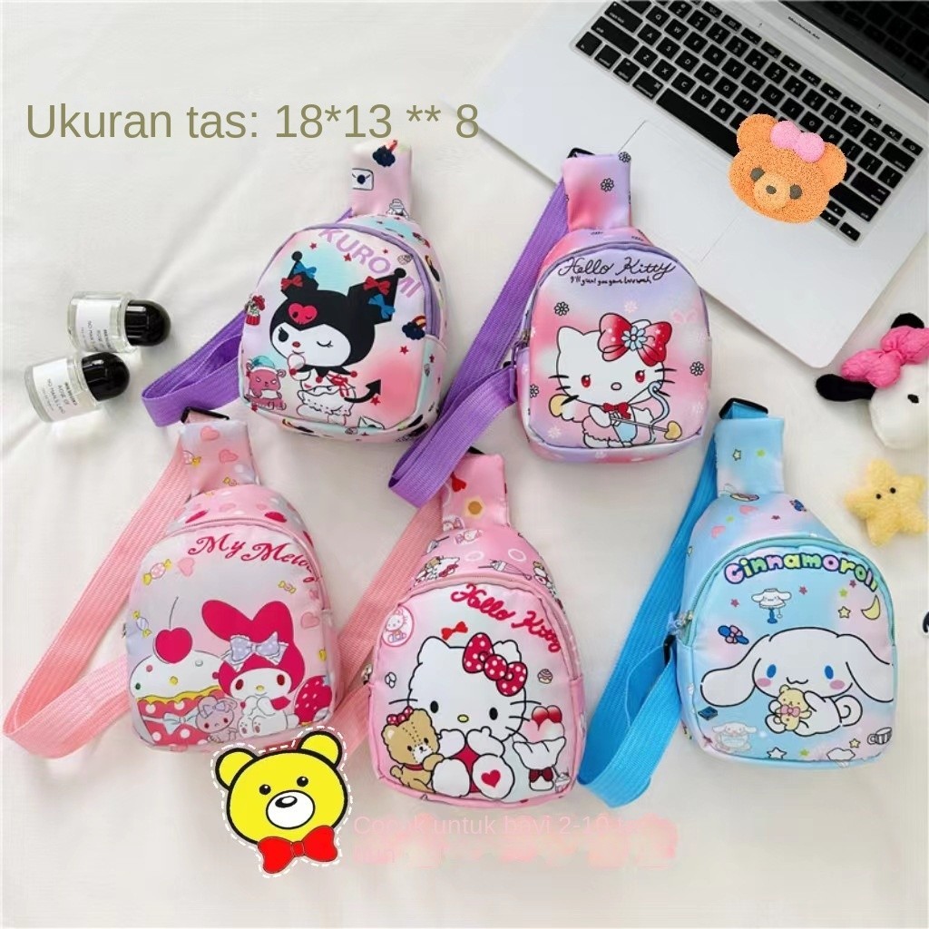 Jual Kartun tas dada anak-anak tas sekolah TK lucu tas sekolah fashion ...