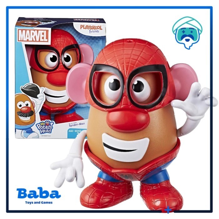 Jual Mainan Hasbro Playskool Mr Potato Head Spiderman Toy Story Figure ...