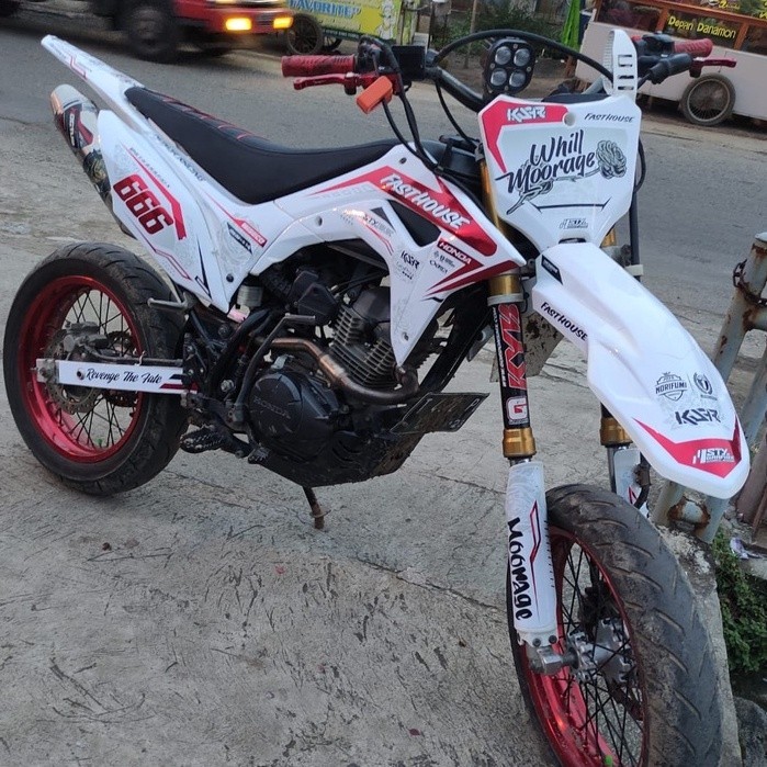 Jual DECAL CRF 150L PUTIH MERAH KEREN | Shopee Indonesia