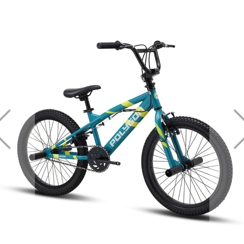 Jual SEPEDA ANAK BMX POLYGON HUSTLE HI-TEN STEEL 20inch | Shopee Indonesia