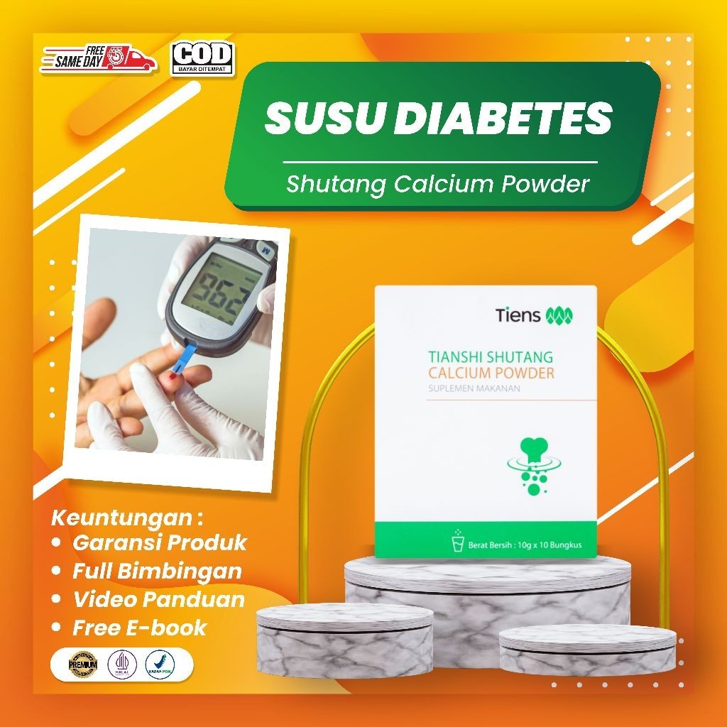 Jual READY!! OBAT CHINA DIABETES- Susu Labu Diabetes SHUTANG CALSIUM ...