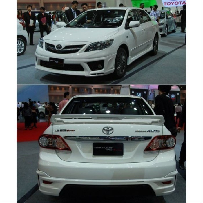 Jual BEMPER BODY KIT BODYKIT TOYOTA ALTIS 2010-2012 | Shopee Indonesia