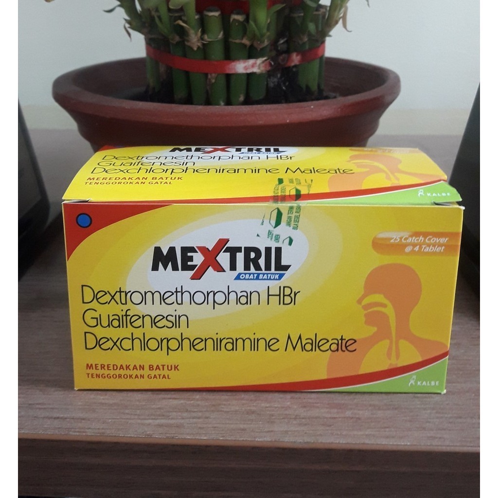Jual Mextril Obat Batuk Tablet Box (25strip) | Shopee Indonesia
