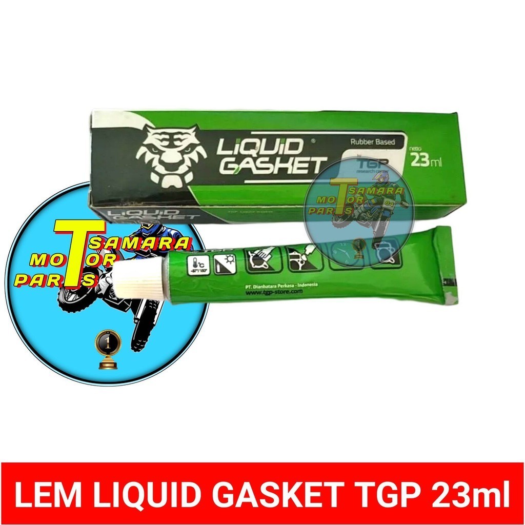 Jual LEM GASKET LIQUID LEM PAKING LEM PERPAK TGP 23ml | Shopee Indonesia