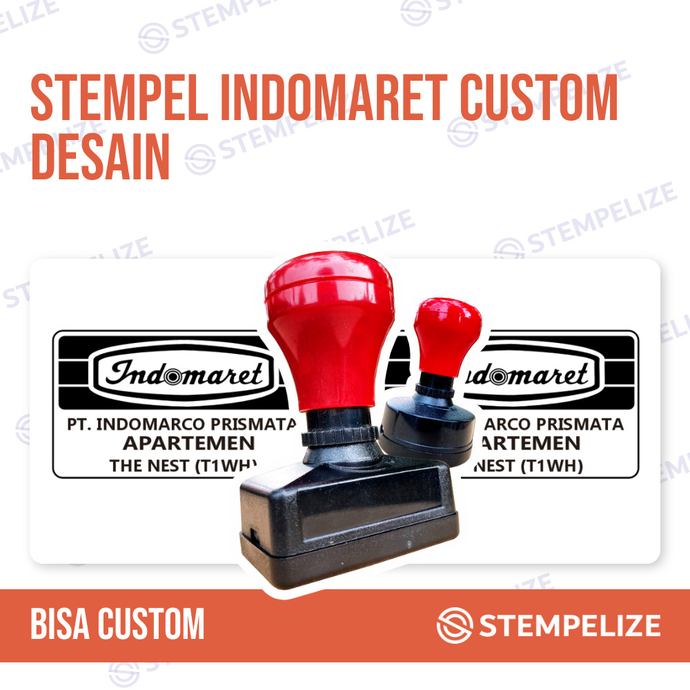 Jual Stempel Indomaret Custom Desain | Shopee Indonesia