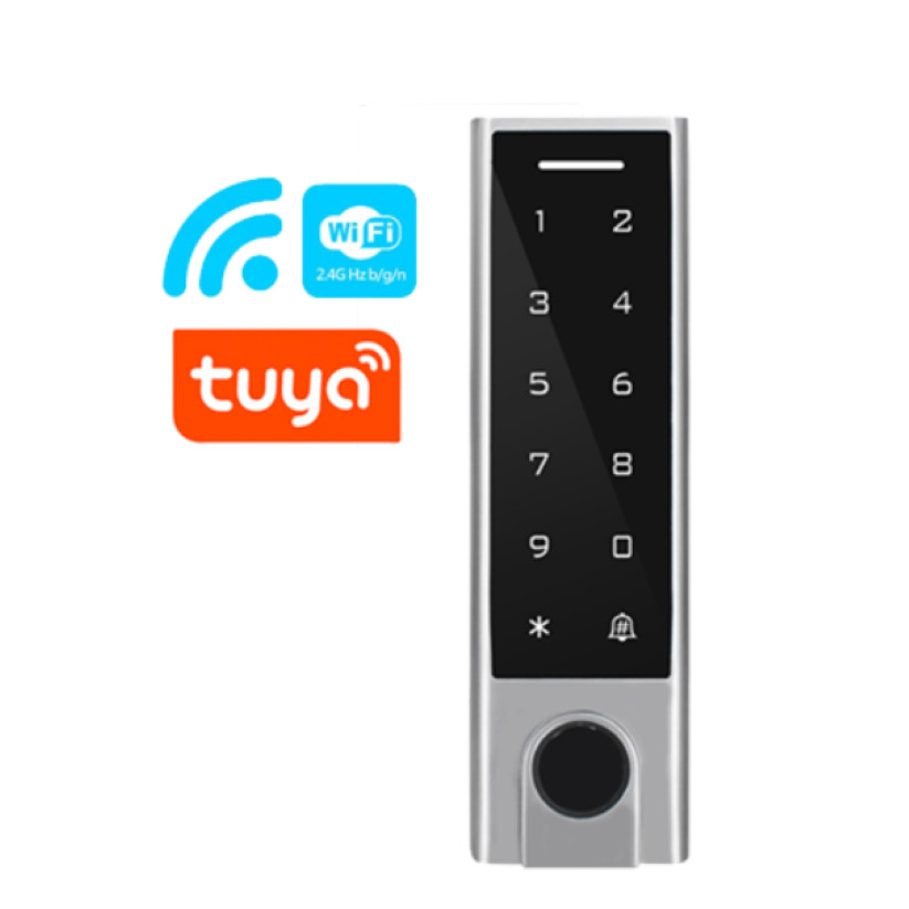 Jual TUYA WIFI IP66 Waterproof Touch Keypad Biometric Finger Access ...