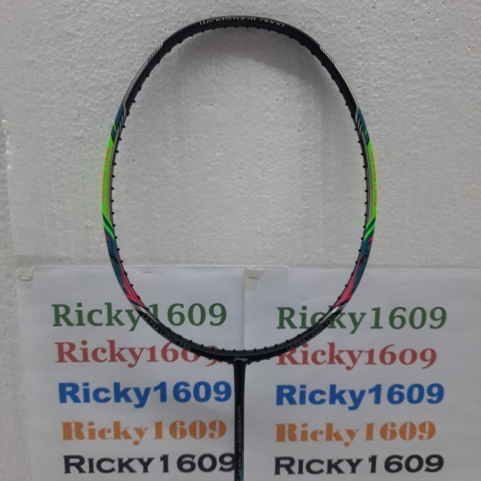 Jual RAKET BADMINTON LINING WINDSTORM NANO 73 TENSION 30 LBS ORIGINAL ...