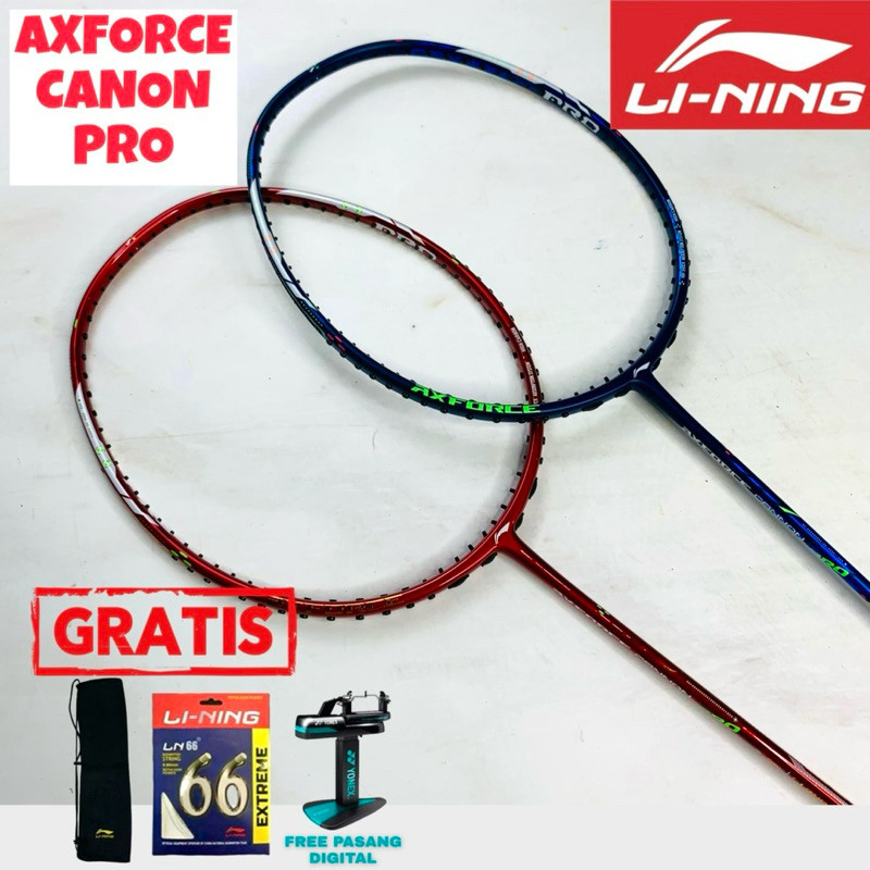 Jual Raket Badminton LINING AXFORCE CANON PRO Ax Force Cannon 100% ...