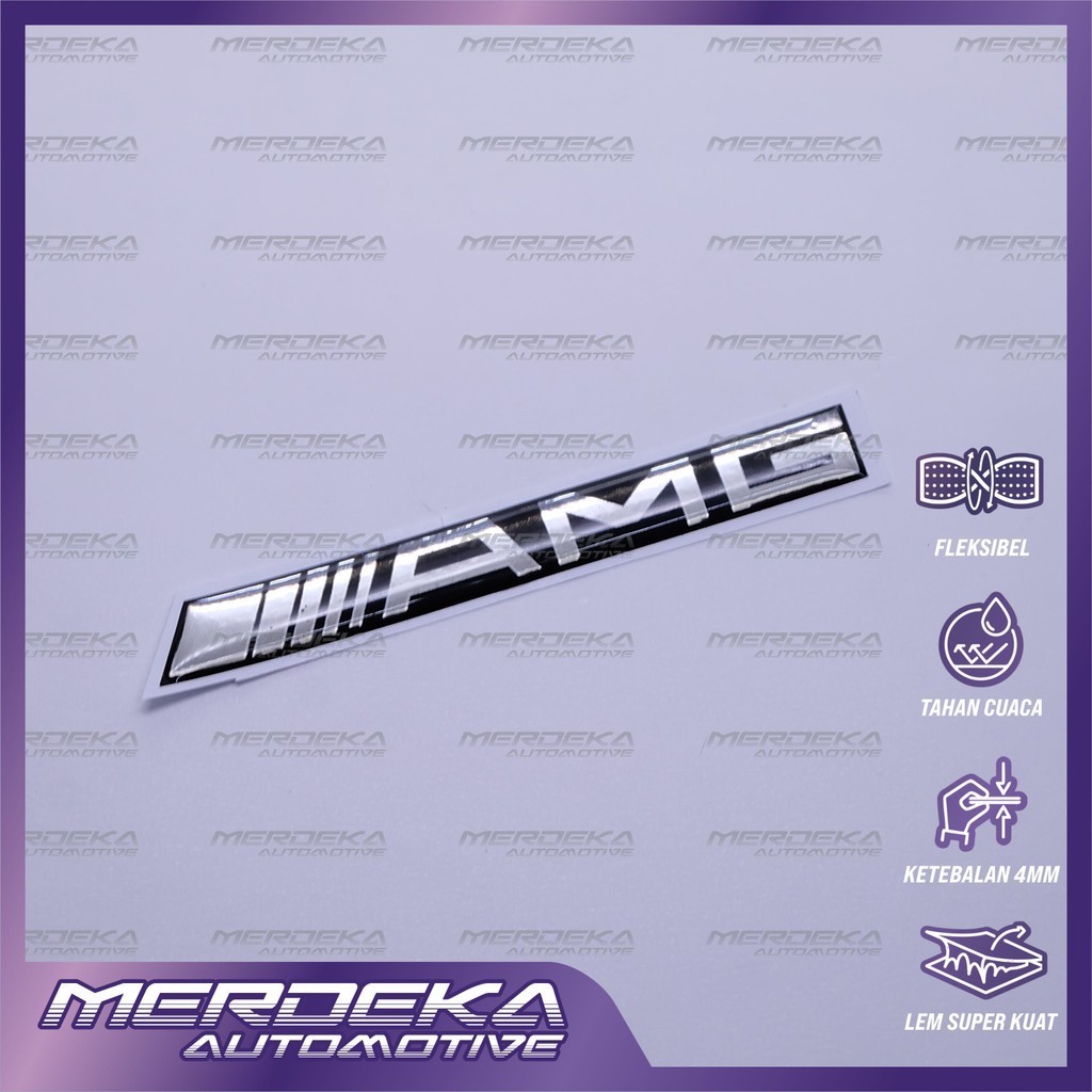 Jual Emblem logo amg / emblem timbul amg mercy / sticker mercedes amg ...