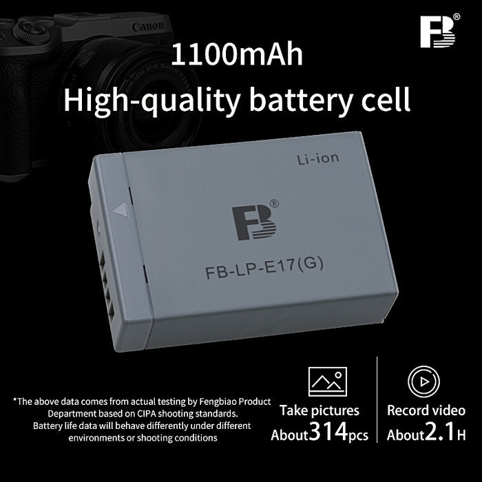 Jual FB LP E17 Baterai for Canon EOS M3, M5, M6, 77D, 200D, 750D, 760D, 800D, 8000D, 9000D ...