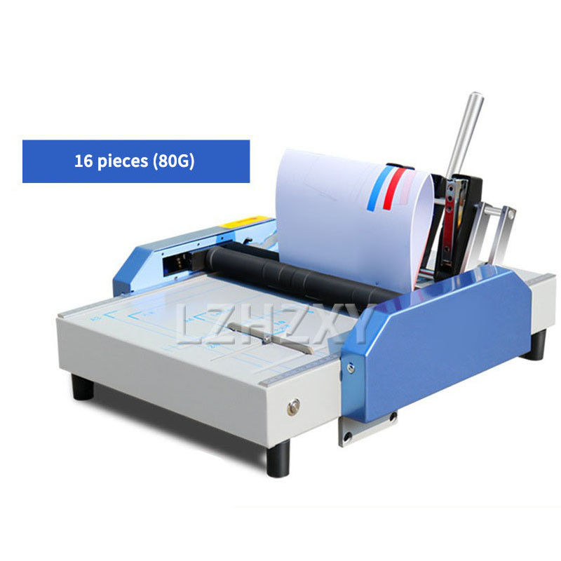 Jual A3/A4 Electric Stapler Folding Machine 220V/110V Electric Creasing ...