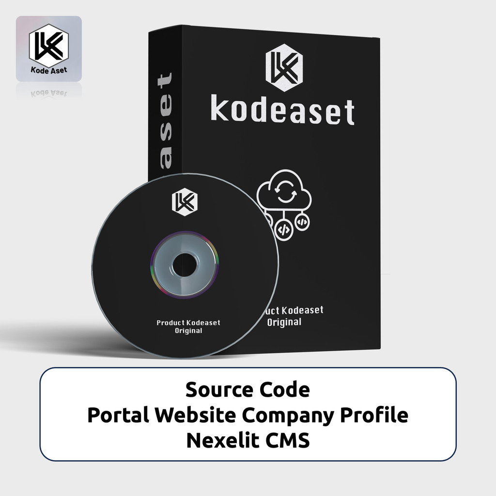 Jual Source Code Portal Website Company Profile Nexelit CMS by Kodeaset | Shopee Indonesia