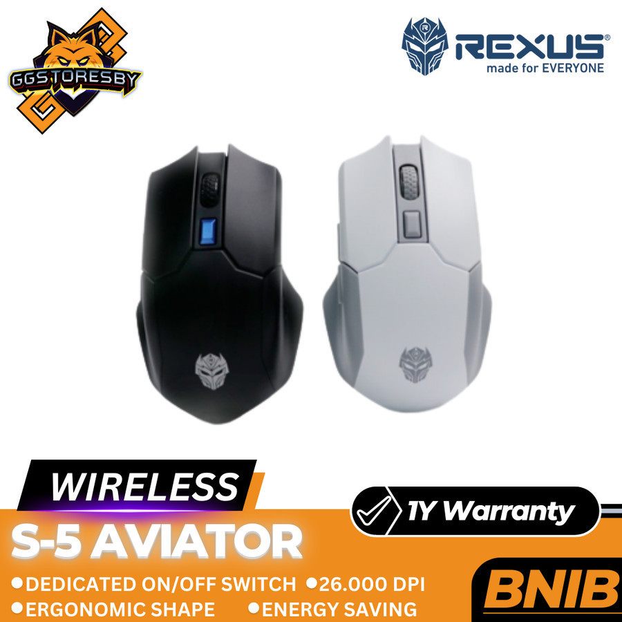 Jual REXUS S5 AVIATOR Gaming Mouse | Shopee Indonesia