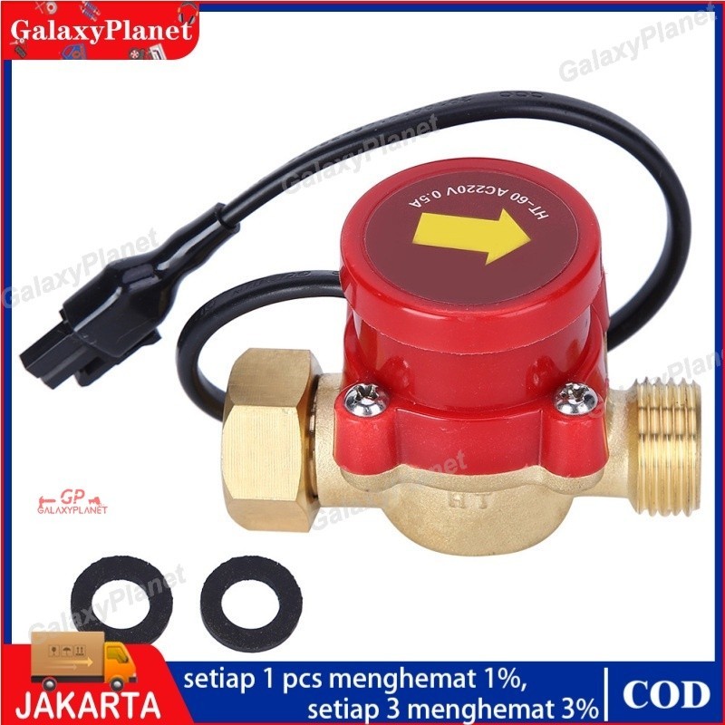 Jual 220V Otomatis Pompa Booster Dorong / Water Flow Switch 60WATT (1" x 1/2" | Shopee Indonesia