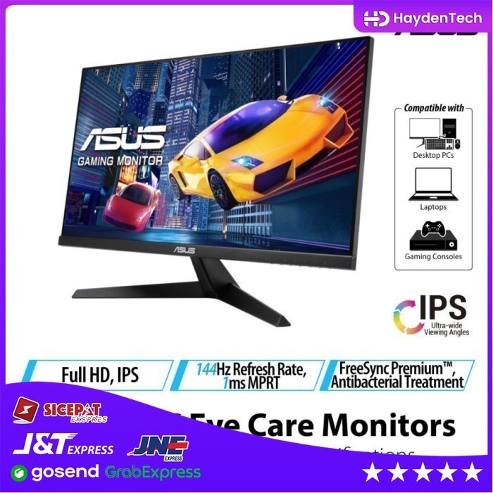 Jual ASUS LED VY279HGE 27 Inch IPS Full HD 144 hz 1.ms HDMI | Shopee ...