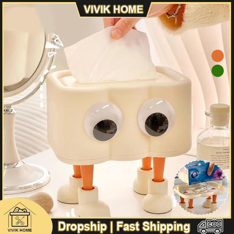 Jual Tissue Box Tempat Tissue Lucu Unik Storage Tissue DIY Kotak Laci ...