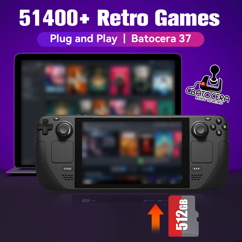 Jual Batocera Game Card For Steamdeck/ Steamdeck OLED/Windows PC With ...