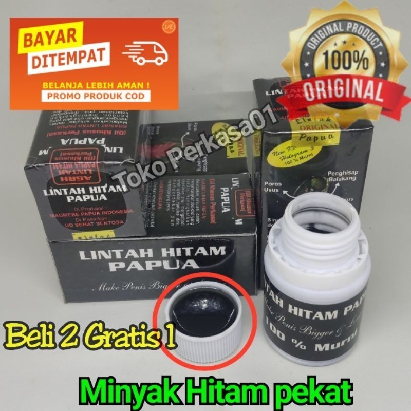 Jual minyak lintah hitam papua 100% Asli | Shopee Indonesia