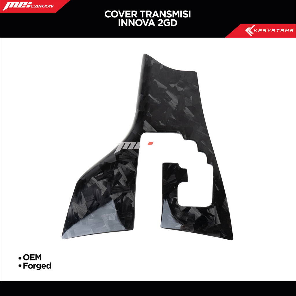 Jual Panel Cover Transmisi Shifter Carbon Fiber Toyota Innova Reborn ...