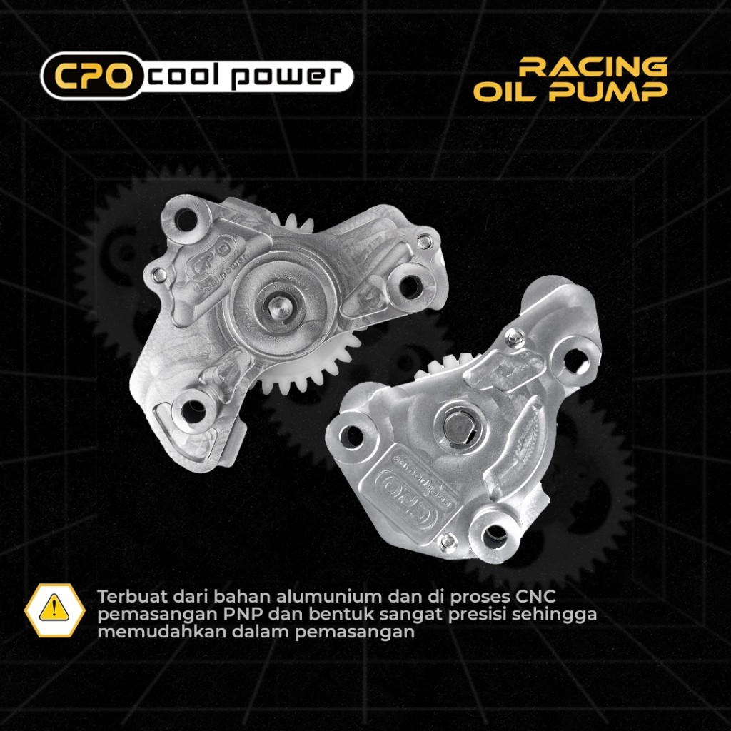 Jual CPO COOL POWER POMPA OLI SUPRA X 125 KARISMA KIRANA BLADE 125 FI WAVE OIL PUMP GIGI POMPA ...