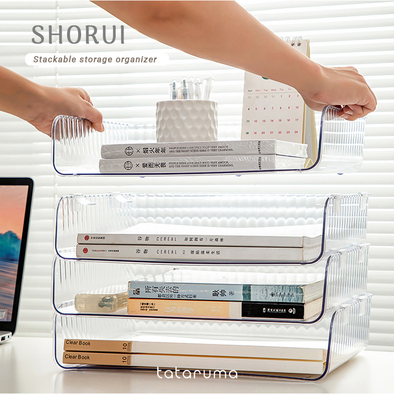 Jual TATARUMA Shorui - Stackable Storage Organizer 2 Tumpuk Tempat ...