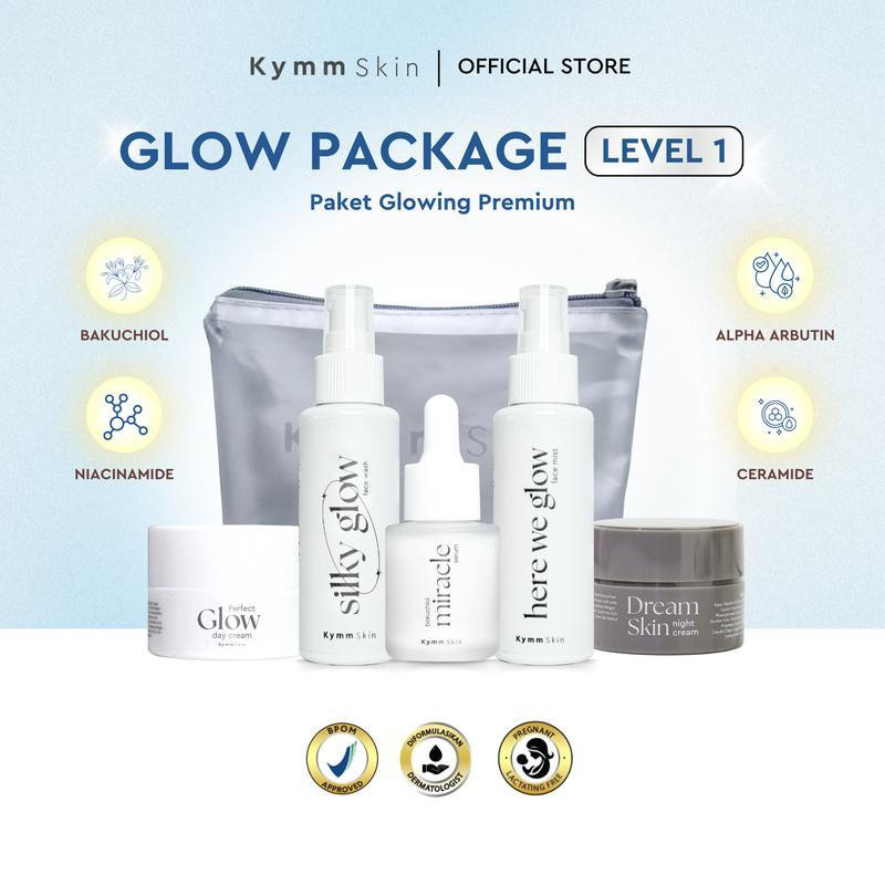 Jual KYMM SKIN 5PCS Paket Lengkap Glowing [Face Wash, Face Mist ...