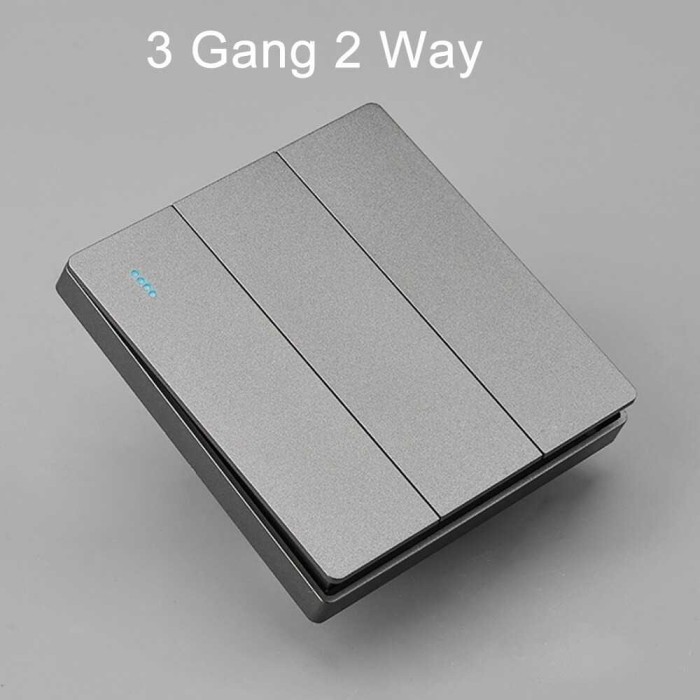 Jual Saklar Seri Hotel Tangga 3 Gang 2 Way ada Indikator Lampu Ketika ...