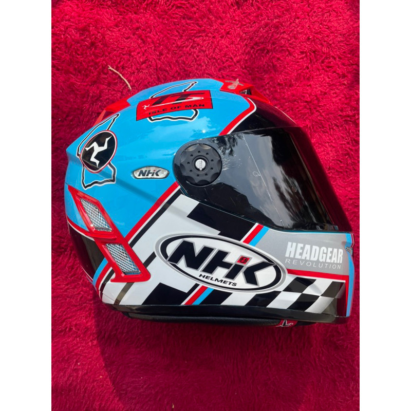 Jual Helm NHK GP PRO Blue (Xrace) | Shopee Indonesia