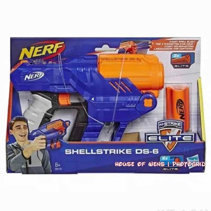 Jual NERF ELITE SHELLSTRIKE ORIGINAL | Shopee Indonesia