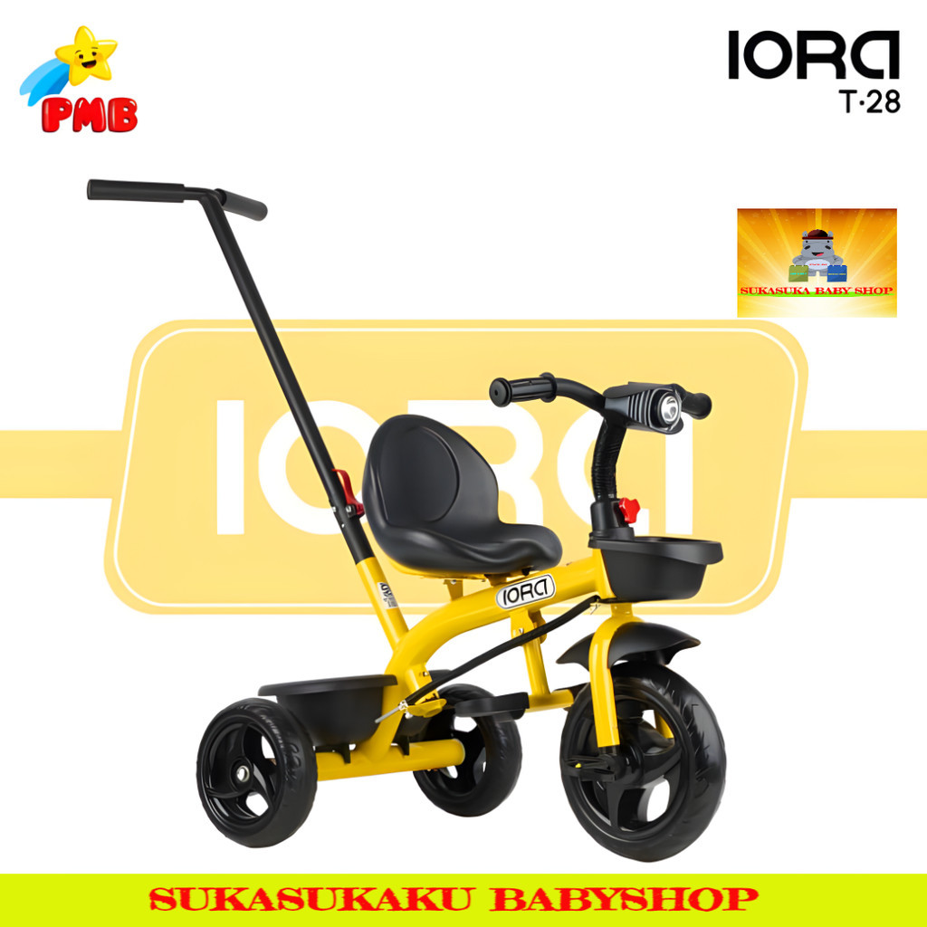 Jual Sepeda Anak Roda Tiga 3 PMB IORA T28 Tricycle Ada Lampu Musik ...