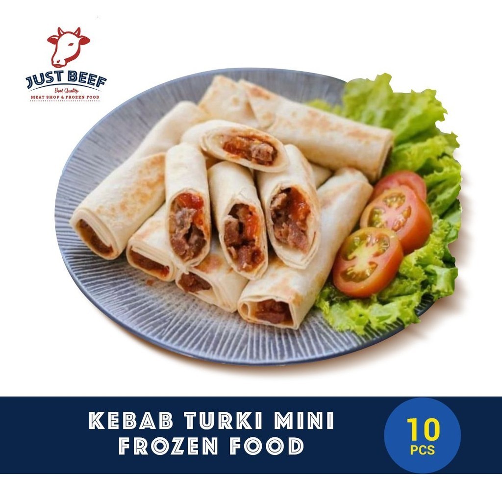 Jual Kebab Turki Mini Siap Saji Frozen Food - Original Isi 10Pcs ...