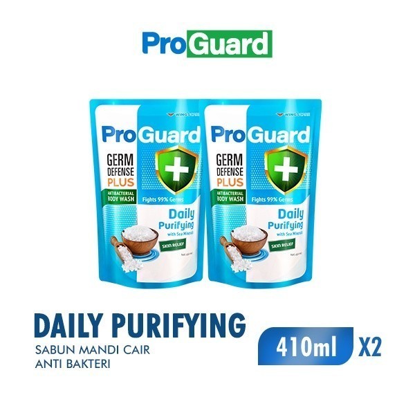 Jual Proguard Sabun Mandi Cair Anti Bakteri Daily Purifiying Pouch 410 ...