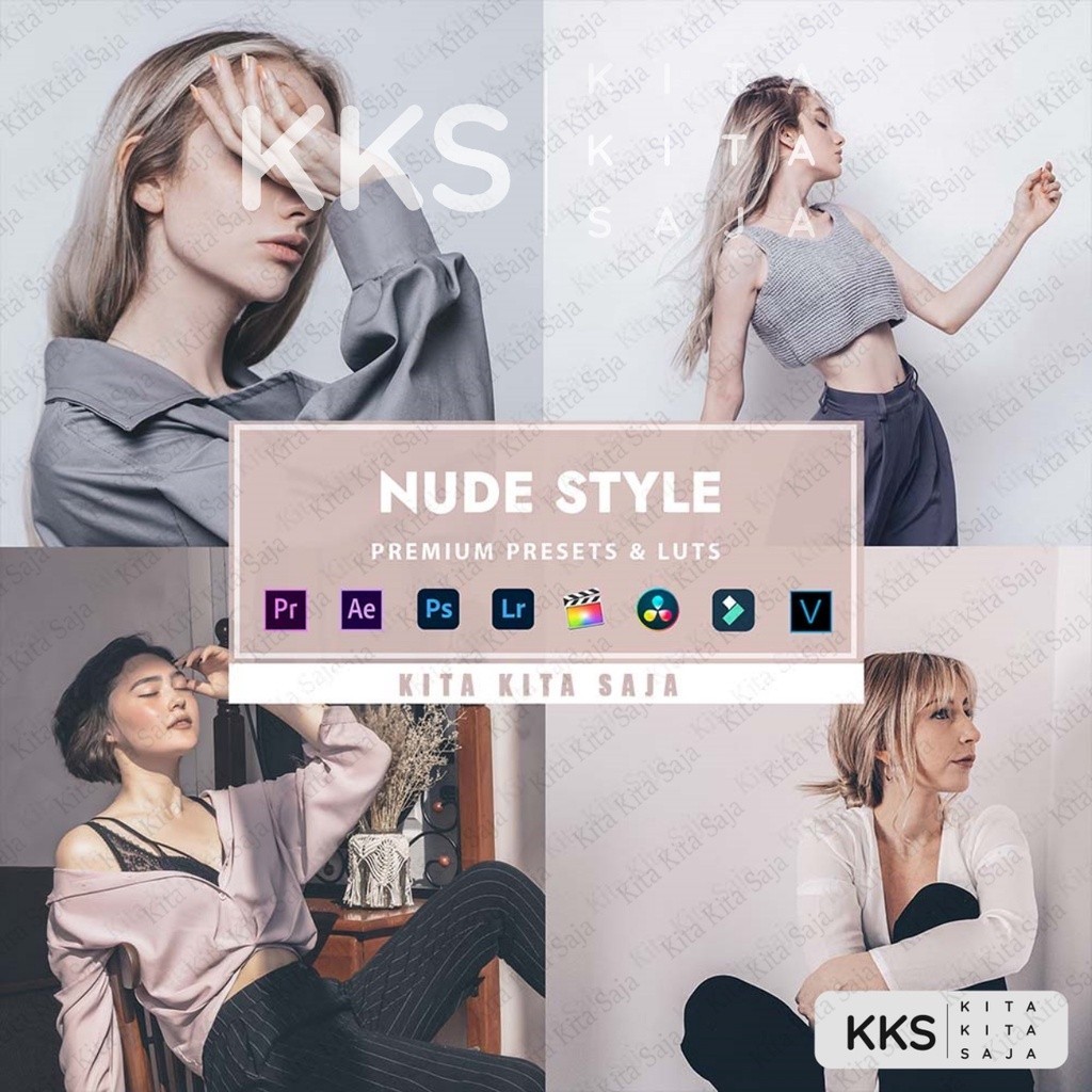 Jual Nude Style - Premium Preset Lightroom Foto dan Video LUT LUTs VN Android IOS & PC Premiere ...