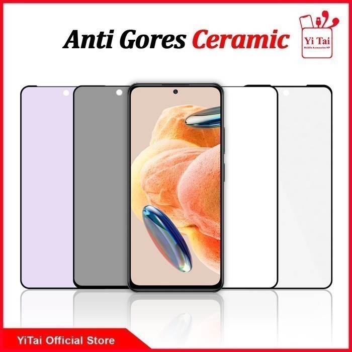 Jual YI TAI Ceramic Bening Matte Anti Spy Blue Glare Itel P55 5G Yitai Indonesia | Shopee Indonesia
