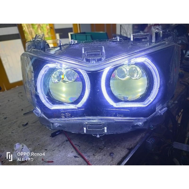 Jual PAKET DANA EKONOMIS HEADLAMP NMAX BILED AES UX-2 LEVELING | Shopee ...