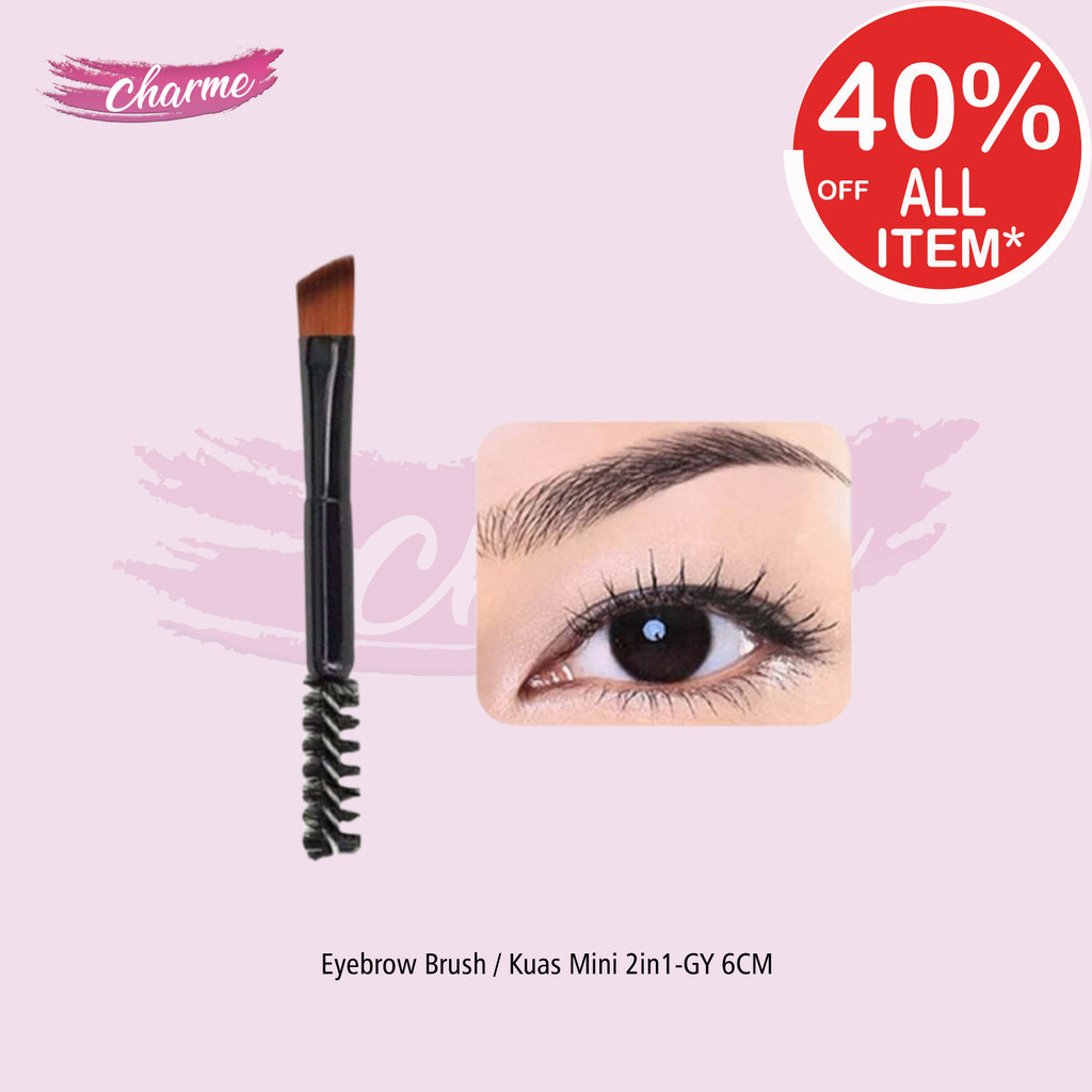 Jual (READY & ORI) Kuas alis miring dua kepala dan / Eyebrow Brush ...