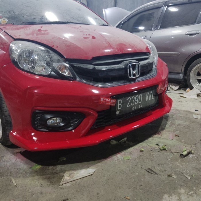 Jual bodykit Brio spoon bodykit Honda Brio kuat,tebal,lentur | Shopee ...