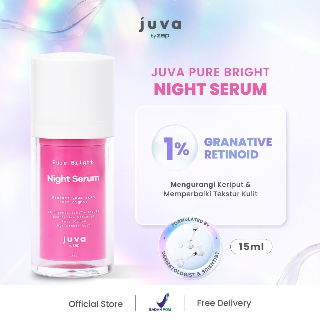 Jual Juva Pure Bright Night Serum 15 ml | Shopee Indonesia