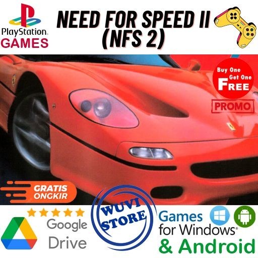 Jual Game PC Need for Speed II (NFS 2) Emulator PS1 | Bisa Main di ...
