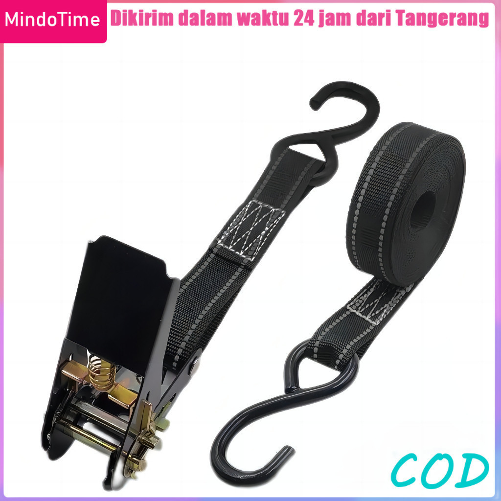 Jual 5/10M Tali Krek Sound/Bercahaya Tali Pengikat Kargo Tali Ratchet ...