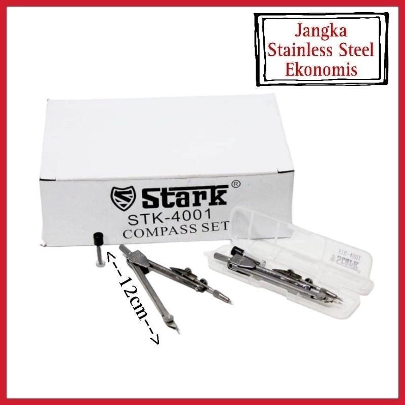 Jual Math Set/Jangka Besi Stark St-4001 ( 1pcs ) | Shopee Indonesia