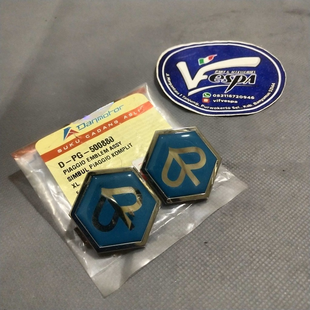 Jual Logo simbul simbol chung emblem piaggio vespa excel spartan new px ...