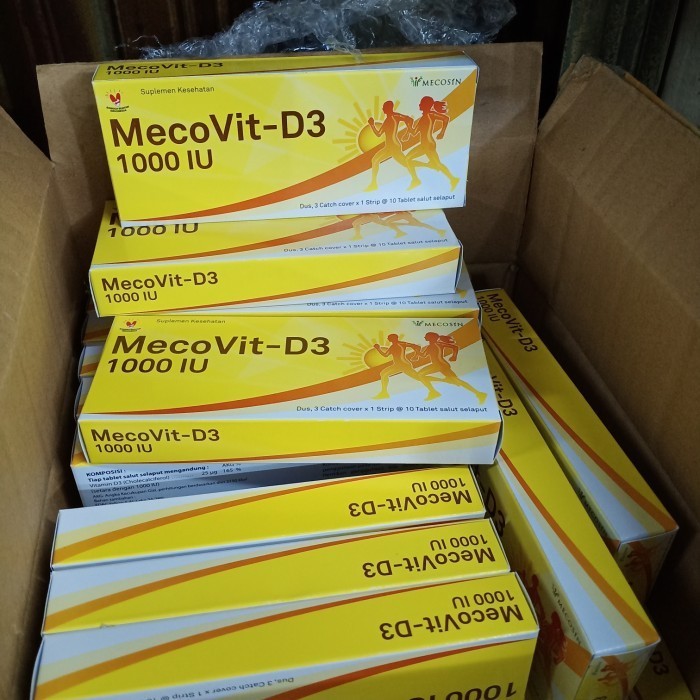 Jual MecoVit D3 1000 iu | Shopee Indonesia