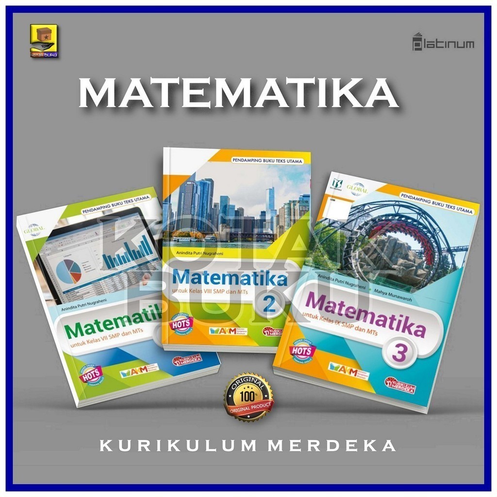 Jual Buku Matematika Kelas 7 8 SMP / Matematika SMP / Kurikulum Merdeka / Global | Shopee Indonesia
