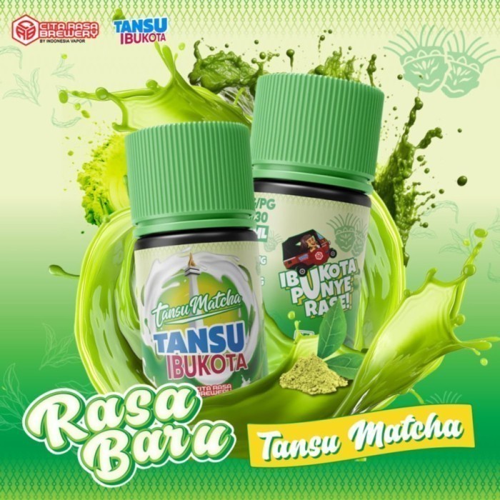 Jual Tansu V3 Tansu Matcha 60ML by Cita Rasa Brew - Liquid Tansu Ibu Kota | Shopee Indonesia