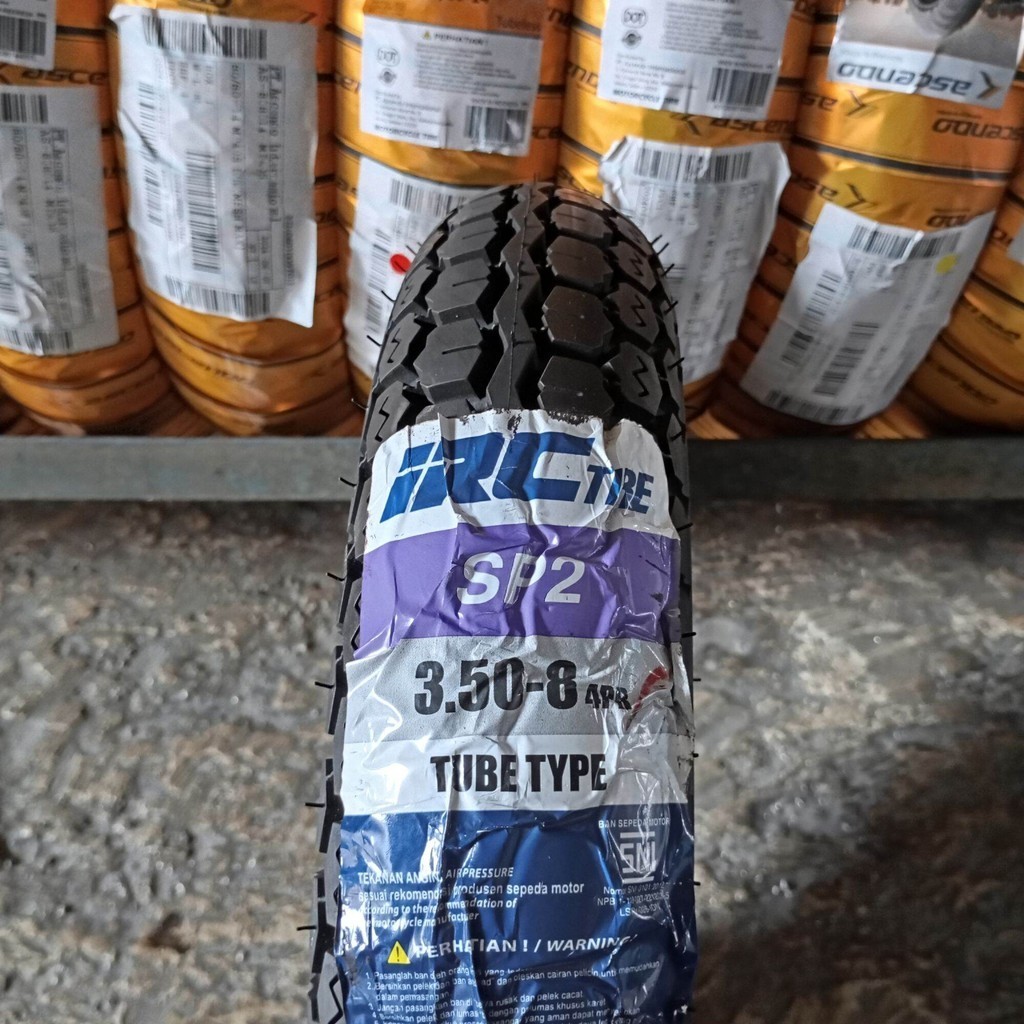 Jual Ban IRC SP2 350-8 Tubetype Motor Vespa Classic Ring 8 ORIGINAL | Shopee Indonesia