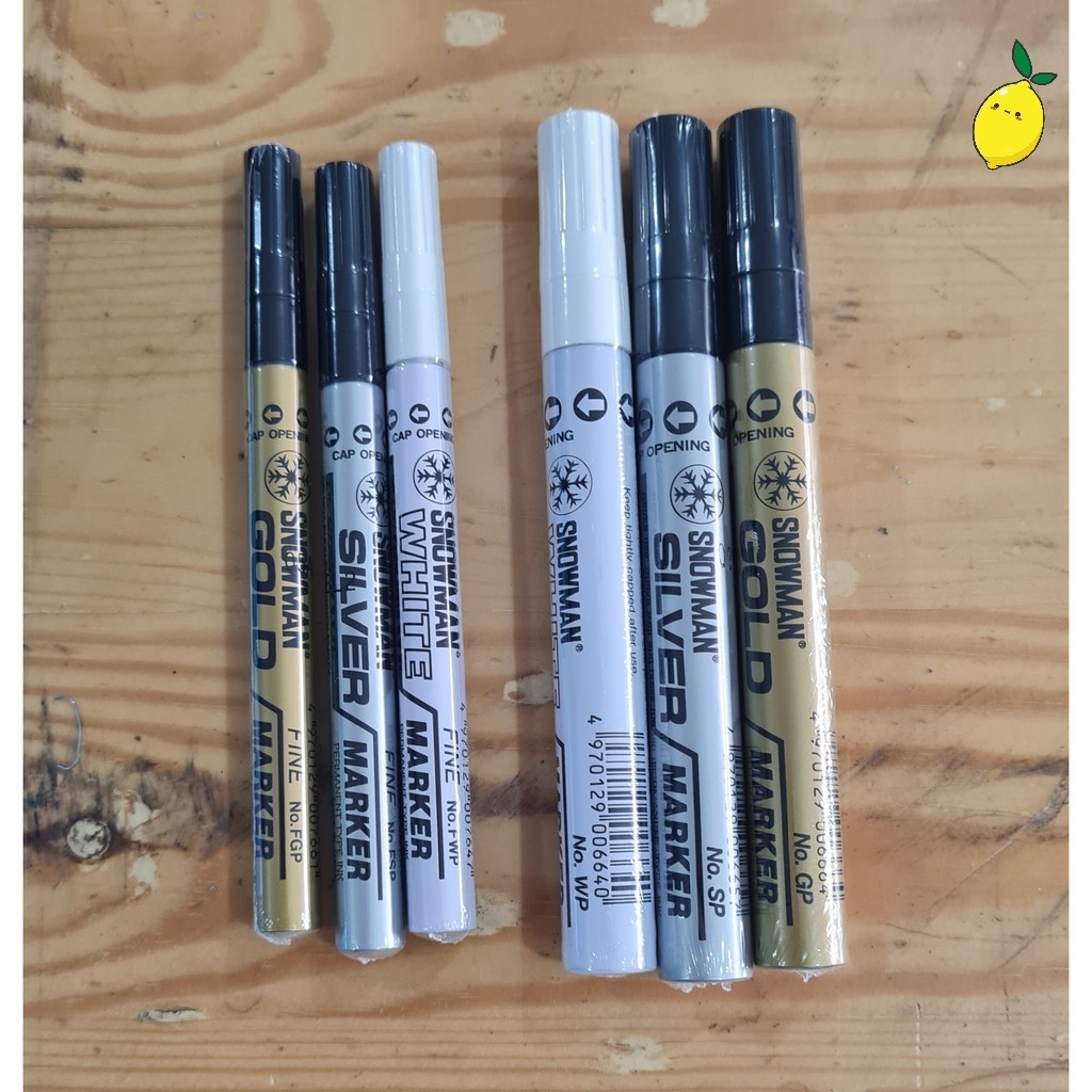 Jual Spidol Permanen Snowman Paint Marker | Shopee Indonesia