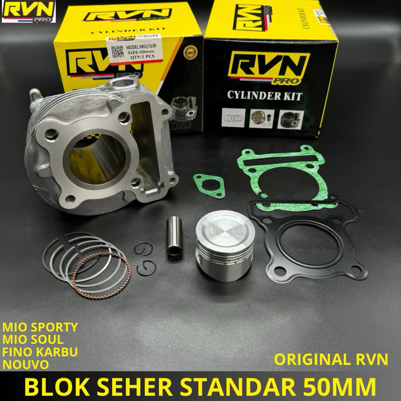 Jual BLOCK SEHER BORING BLOK SEHER MIO SPORTY MIO SOUL MIO LAMA NOUVO ORIGINAL RVN PLUS PISTON ...